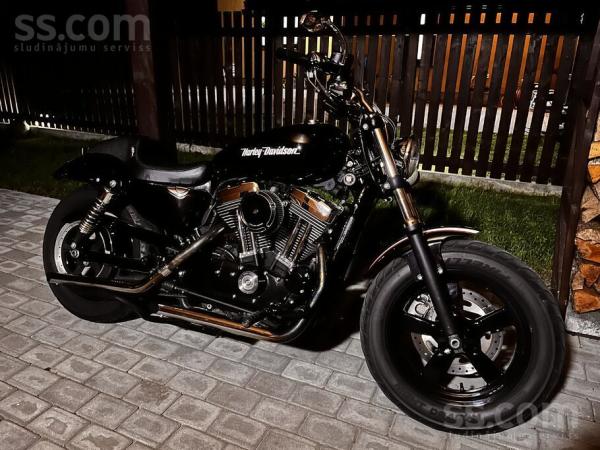 Harley-Davidson Sportster 1200 2014 in Riga, with an engine capacity of 1.20 L and mileage of 0 thousand km for 8250 €, photo 1 on AUTOMOTO.COM.LV