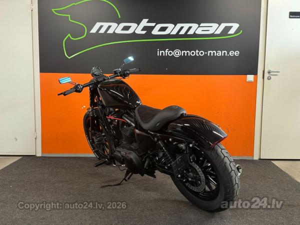 Melns Harley-Davidson Sportster 883 2014 Tartu, ar dzinēja tilpumu 0.88 L un nobraukumu 33 tūkst. km par 8350 €, foto 4 vietnē AUTOMOTO.COM.LV