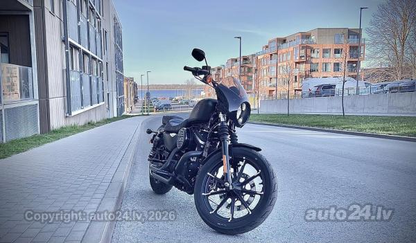 Melns Harley-Davidson Sportster 883 2020 Keila, ar dzinēja tilpumu 0.88 L un nobraukumu 12 tūkst. km par 10500 €, foto 1 vietnē AUTOMOTO.COM.LV