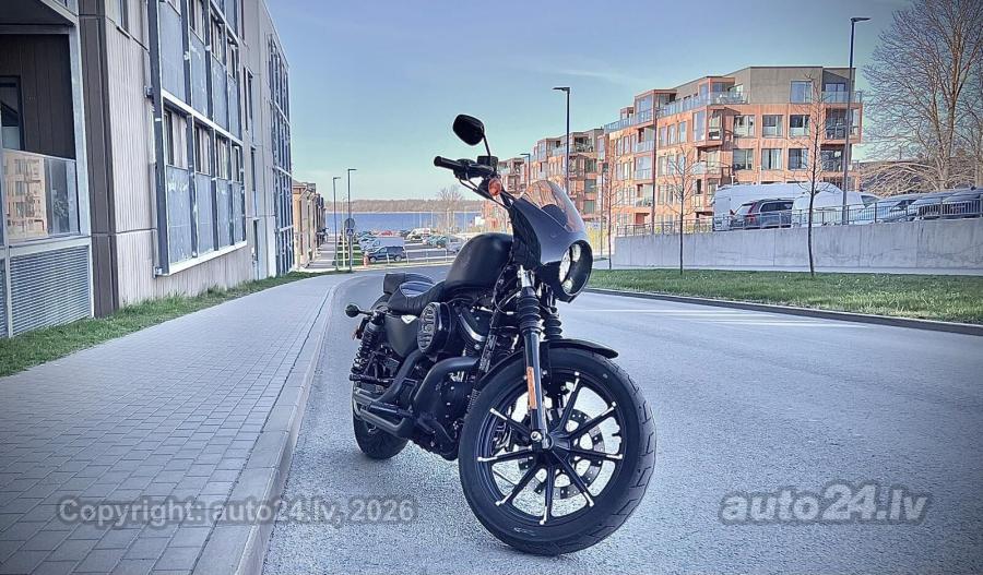 Melns Harley-Davidson Sportster 883 2020 Keila, ar dzinēja tilpumu 0.88 L un nobraukumu 12 tūkst. km par 10500 €, foto 1 vietnē AUTOMOTO.COM.LV