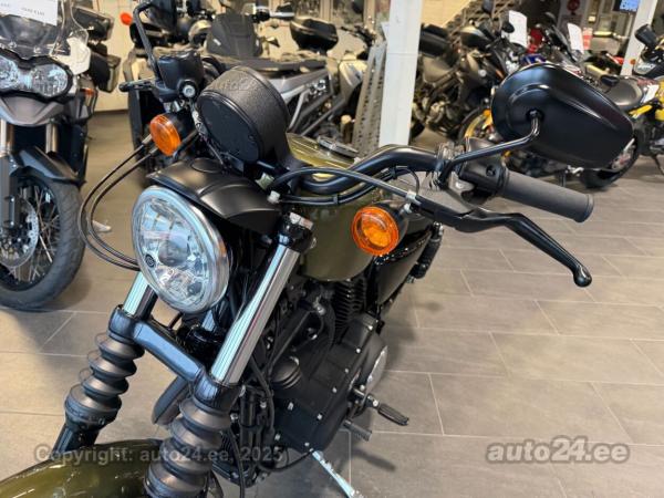 Green Harley-Davidson Sportster 883 2018 in Tallinn, with an engine capacity of 0.88 L and mileage of 12 thousand km for 6390 €, photo 11 on AUTOMOTO.COM.LV