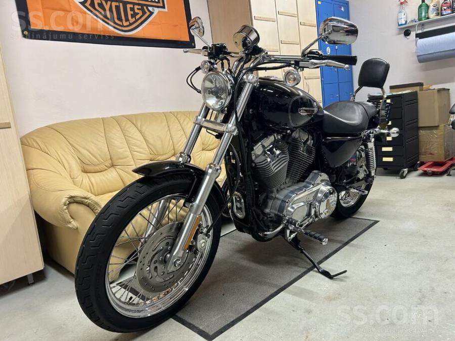 Harley-Davidson Sportster 883 2008 in Valmiera, with an engine capacity of 0.88 L and mileage of 0 thousand km for 6300 €, photo 8 on AUTOMOTO.COM.LV