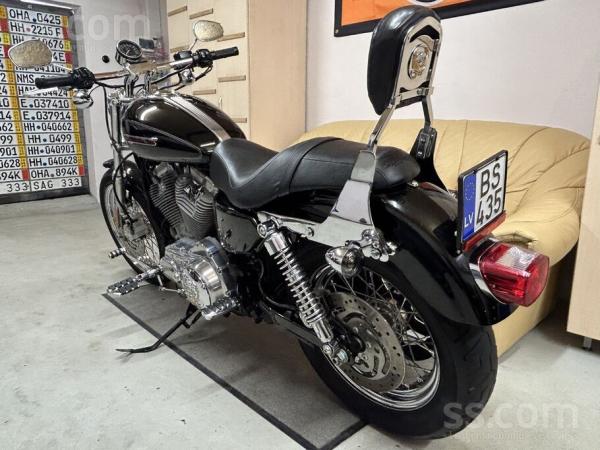 Harley-Davidson Sportster 883 2008 in Valmiera, with an engine capacity of 0.88 L and mileage of 0 thousand km for 6300 €, photo 8 on AUTOMOTO.COM.LV