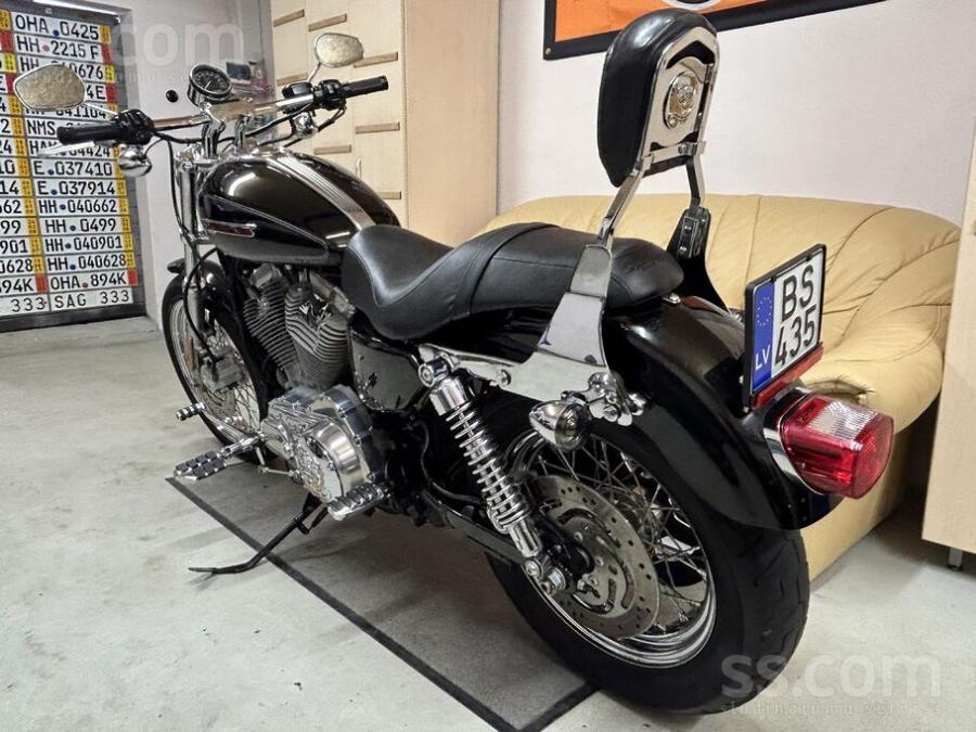 Harley-Davidson Sportster 883 2008 in Valmiera, with an engine capacity of 0.88 L and mileage of 0 thousand km for 6300 €, photo 9 on AUTOMOTO.COM.LV