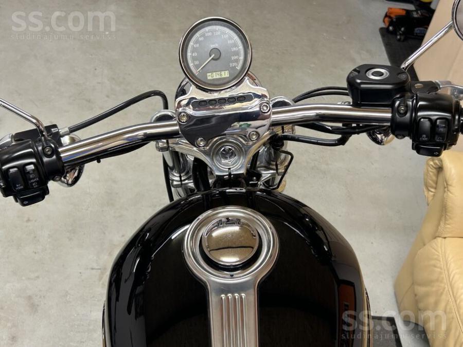 Harley-Davidson Sportster 883 2008 in Valmiera, with an engine capacity of 0.88 L and mileage of 0 thousand km for 6300 €, photo 10 on AUTOMOTO.COM.LV