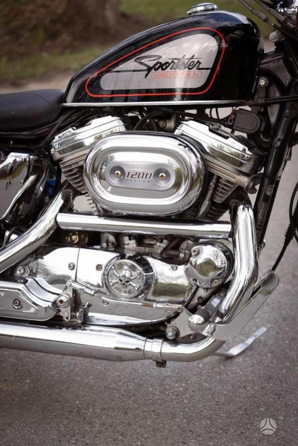 Харли-Девидсон Sportster 1986 в Рига на AUTOMOTO.COM.LV Черный Харли-Девидсон Sportster 1986 в Рига, объемом двигателя 0.88 л и пробегом 97 тыс. км за 4200 €, фото 5 на AUTOMOTO.COM.LV