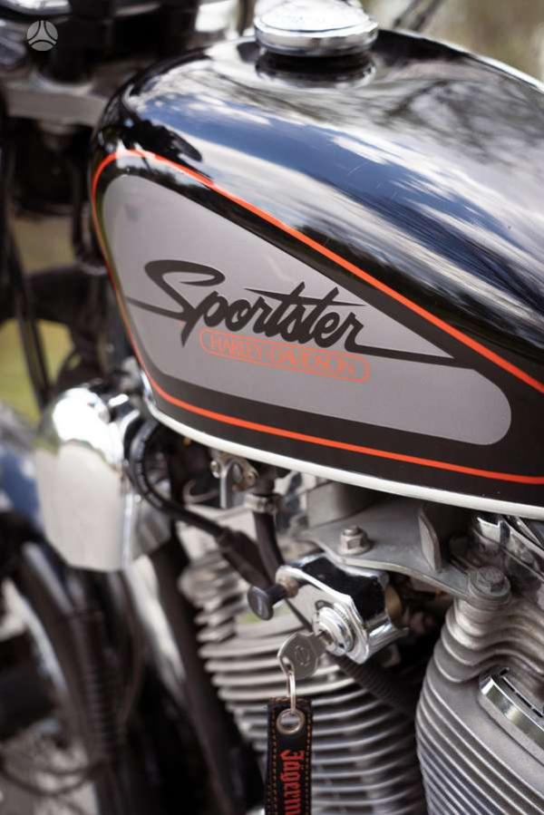 Черный Харли-Девидсон Sportster 1986 в Рига, объемом двигателя 0.88 л и пробегом 97 тыс. км за 4200 €, фото 6 на AUTOMOTO.COM.LV