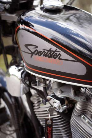 Black Harley-Davidson Sportster 1986 in Riga, with an engine capacity of 0.88 L and mileage of 97 thousand km for 4200 €, photo 6 on AUTOMOTO.COM.LV