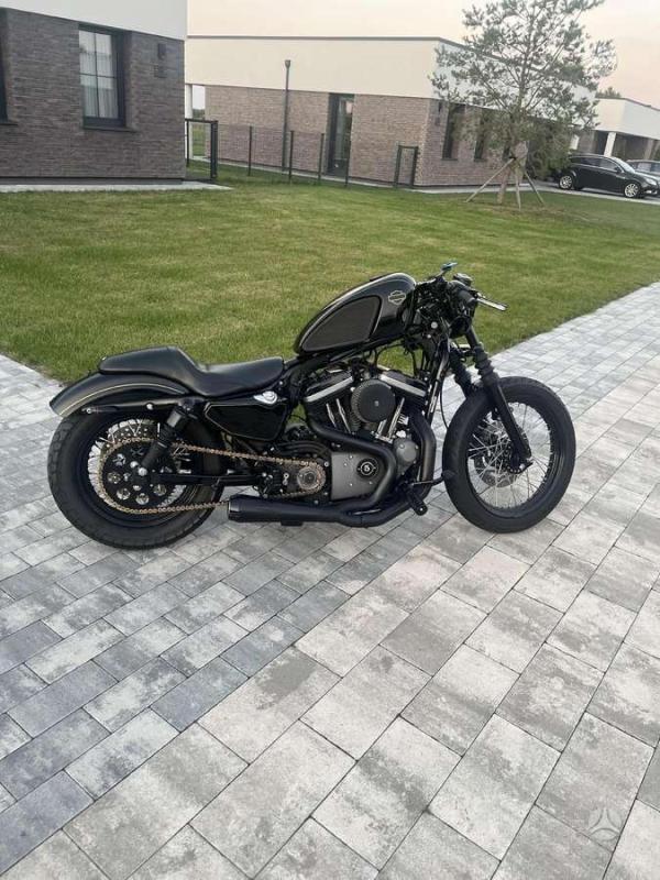 Черный Харли-Девидсон Sportster 2007 в Каунас, объемом двигателя 1.20 л и пробегом 30 тыс. км за 5555 €, фото 1 на AUTOMOTO.COM.LV