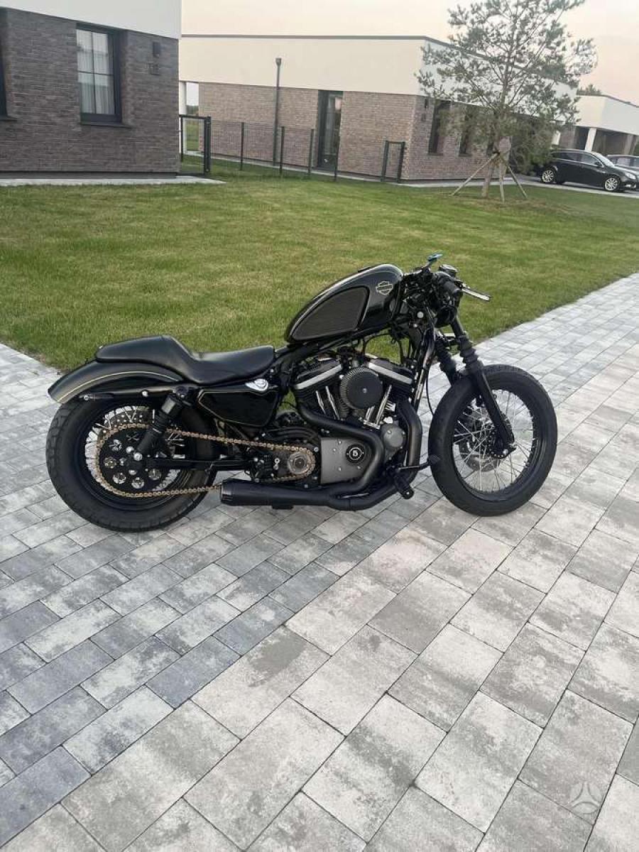 Черный Харли-Девидсон Sportster 2007 в Каунас, объемом двигателя 1.20 л и пробегом 30 тыс. км за 5555 €, фото 1 на AUTOMOTO.COM.LV