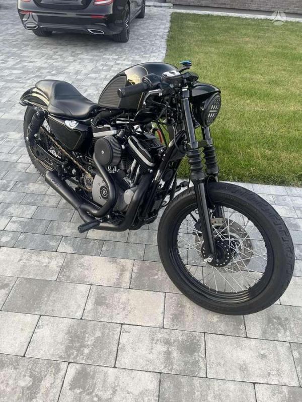 Черный Харли-Девидсон Sportster 2007 в Каунас, объемом двигателя 1.20 л и пробегом 30 тыс. км за 5555 €, фото 2 на AUTOMOTO.COM.LV