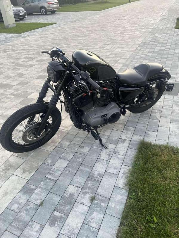 Черный Харли-Девидсон Sportster 2007 в Каунас, объемом двигателя 1.20 л и пробегом 30 тыс. км за 5555 €, фото 3 на AUTOMOTO.COM.LV