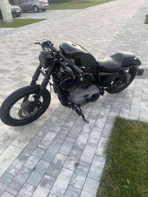 Черный Харли-Девидсон Sportster 2007 в Каунас, объемом двигателя 1.20 л и пробегом 30 тыс. км за 5555 €, фото 4 на AUTOMOTO.COM.LV