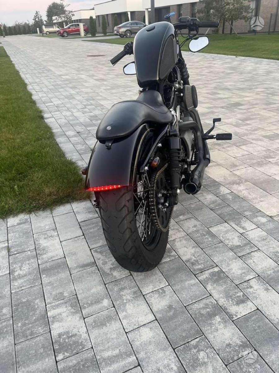 Черный Харли-Девидсон Sportster 2007 в Каунас, объемом двигателя 1.20 л и пробегом 30 тыс. км за 5555 €, фото 5 на AUTOMOTO.COM.LV