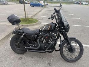 Черный Харли-Девидсон Sportster 2007 в Вильнюс, объемом двигателя 1.20 л и пробегом 35 тыс. км за 6300 €, фото  на AUTOMOTO.COM.LV