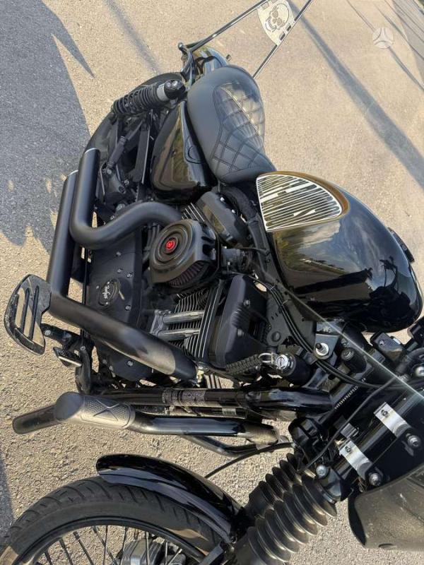 Black Harley-Davidson Sportster 2007 in Vilnius, with an engine capacity of 1.20 L and mileage of 35 thousand km for 6300 €, photo 7 on AUTOMOTO.COM.LV