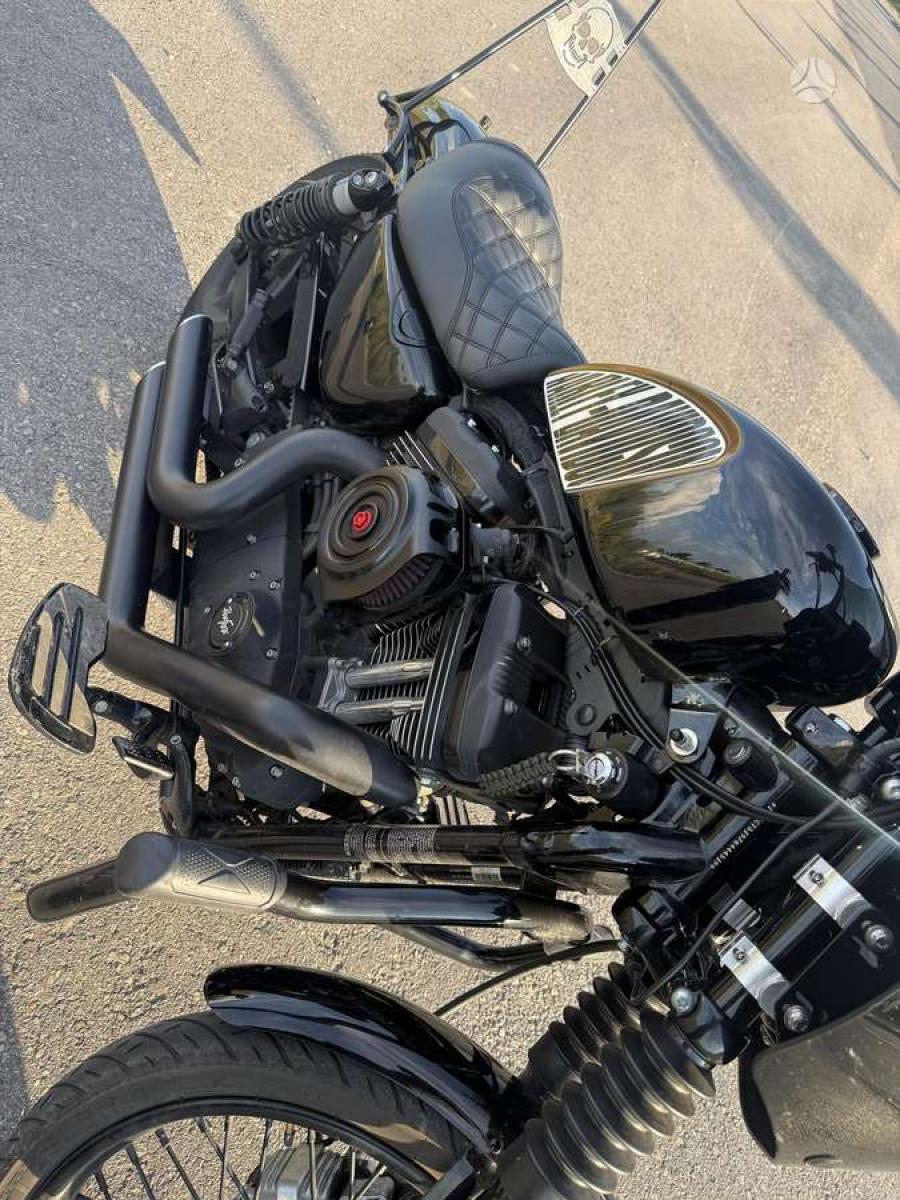 Черный Харли-Девидсон Sportster 2007 в Вильнюс, объемом двигателя 1.20 л и пробегом 35 тыс. км за 6300 €, фото 7 на AUTOMOTO.COM.LV