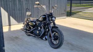 Melns Harley-Davidson Sportster 2010 Klaipėda, ar dzinēja tilpumu 1.20 L un nobraukumu 9 tūkst. km par 9800 €, foto 6 vietnē AUTOMOTO.COM.LV