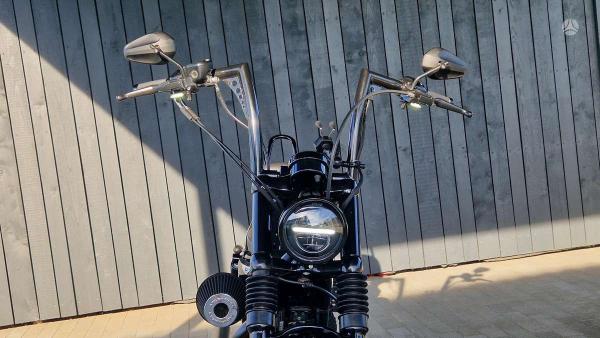Melns Harley-Davidson Sportster 2010 Klaipėda, ar dzinēja tilpumu 1.20 L un nobraukumu 9 tūkst. km par 9800 €, foto 6 vietnē AUTOMOTO.COM.LV