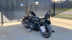 Melns Harley-Davidson Sportster 2010 Klaipėda, ar dzinēja tilpumu 1.20 L un nobraukumu 9 tūkst. km par 9800 €, foto 9 vietnē AUTOMOTO.COM.LV