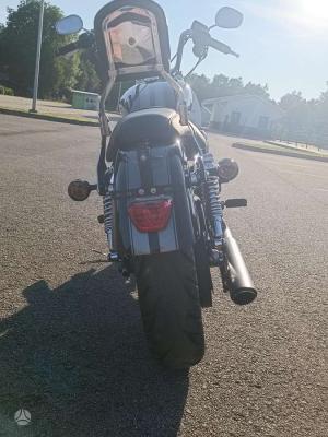 Black Harley-Davidson Sportster 2014 in Pagegiai, with an engine capacity of 1.20 L and mileage of 46 thousand km for 9100 €, photo 4 on AUTOMOTO.COM.LV