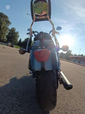 Black Harley-Davidson Sportster 2014 in Pagegiai, with an engine capacity of 1.20 L and mileage of 46 thousand km for 9100 €, photo 17 on AUTOMOTO.COM.LV