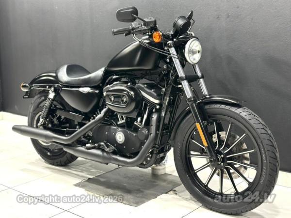 Black Harley-Davidson Sportster 2015 in Tallinn, with an engine capacity of 0.83 L and mileage of 16 thousand km for 7500 €, photo 1 on AUTOMOTO.COM.LV