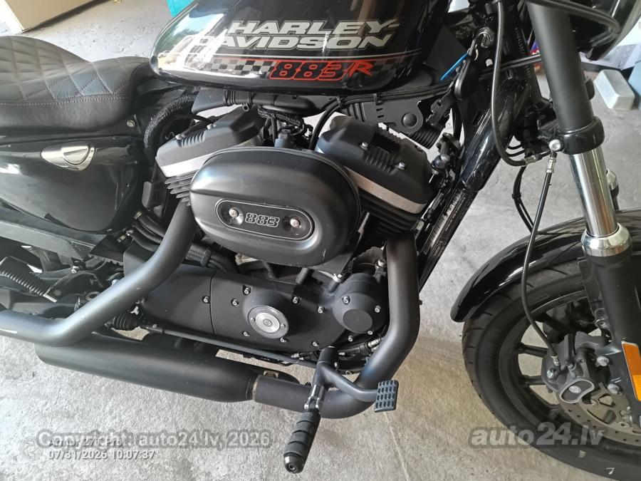 Black Harley-Davidson Sportster 2015 in Tallinn, with an engine capacity of 0.83 L and mileage of 16 thousand km for 7500 €, photo 8 on AUTOMOTO.COM.LV