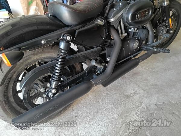 Black Harley-Davidson Sportster 2015 in Tallinn, with an engine capacity of 0.83 L and mileage of 16 thousand km for 7500 €, photo 8 on AUTOMOTO.COM.LV