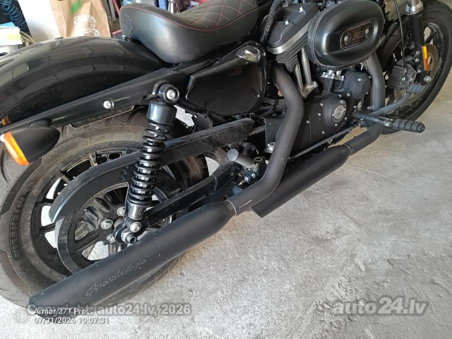 Black Harley-Davidson Sportster 2015 in Tallinn, with an engine capacity of 0.83 L and mileage of 16 thousand km for 7500 €, photo 9 on AUTOMOTO.COM.LV