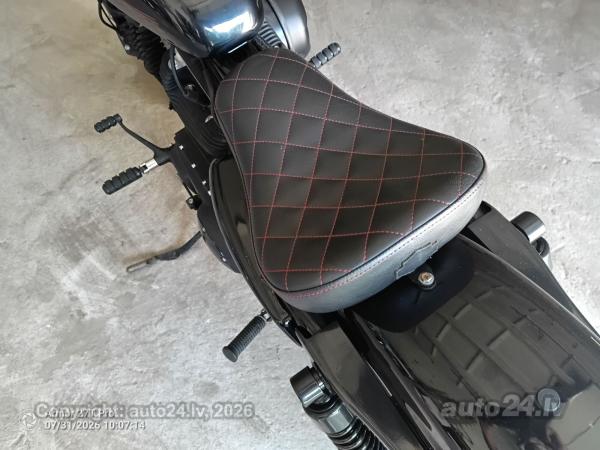 Black Harley-Davidson Sportster 2015 in Tallinn, with an engine capacity of 0.83 L and mileage of 16 thousand km for 7500 €, photo 10 on AUTOMOTO.COM.LV