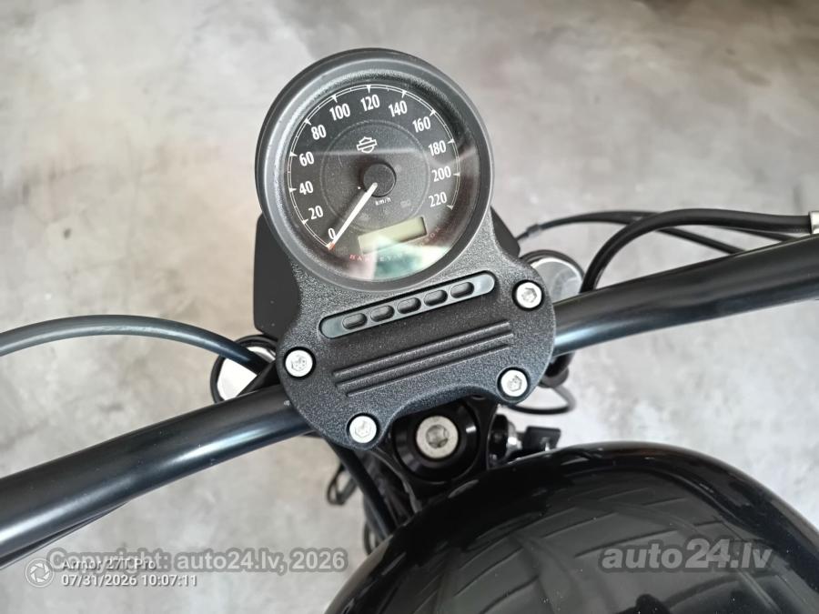 Black Harley-Davidson Sportster 2015 in Tallinn, with an engine capacity of 0.83 L and mileage of 16 thousand km for 7500 €, photo 12 on AUTOMOTO.COM.LV