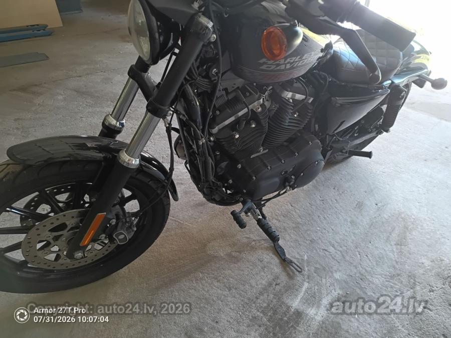 Black Harley-Davidson Sportster 2015 in Tallinn, with an engine capacity of 0.83 L and mileage of 16 thousand km for 7500 €, photo 13 on AUTOMOTO.COM.LV