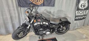 Black Harley-Davidson Sportster 2019 in Kaunas, with an engine capacity of 1.20 L and mileage of 10 thousand km for 7600 €, photo 5 on AUTOMOTO.COM.LV