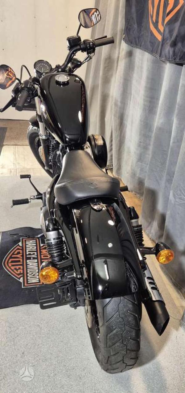 Black Harley-Davidson Sportster 2021 in Kaunas, with an engine capacity of 0.00 L and mileage of 12 thousand km for 7800 €, photo 11 on AUTOMOTO.COM.LV