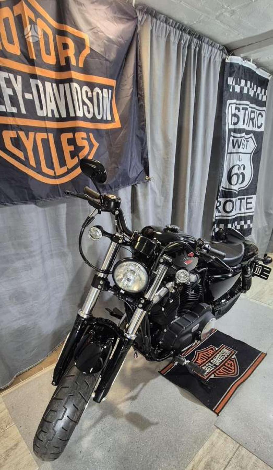 Melns Harley-Davidson Sportster 2021 Kauņa, ar dzinēja tilpumu 0.00 L un nobraukumu 12 tūkst. km par 7800 €, foto 17 vietnē AUTOMOTO.COM.LV