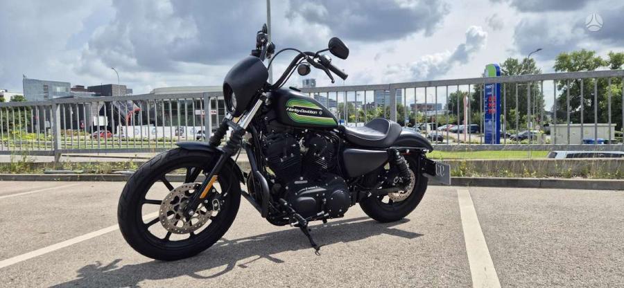 Черный Харли-Девидсон Sportster 2021 в Вильнюс, объемом двигателя 1.20 л и пробегом 4 тыс. км за 6999 €, фото 5 на AUTOMOTO.COM.LV