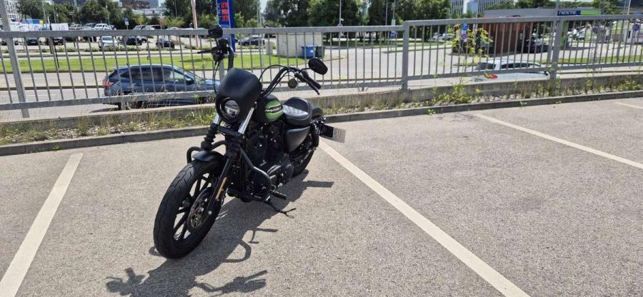 Черный Харли-Девидсон Sportster 2021 в Вильнюс, объемом двигателя 1.20 л и пробегом 4 тыс. км за 6999 €, фото 6 на AUTOMOTO.COM.LV