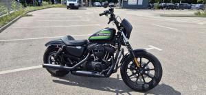 Черный Харли-Девидсон Sportster 2021 в Вильнюс, объемом двигателя 1.20 л и пробегом 4 тыс. км за 6999 €, фото 8 на AUTOMOTO.COM.LV