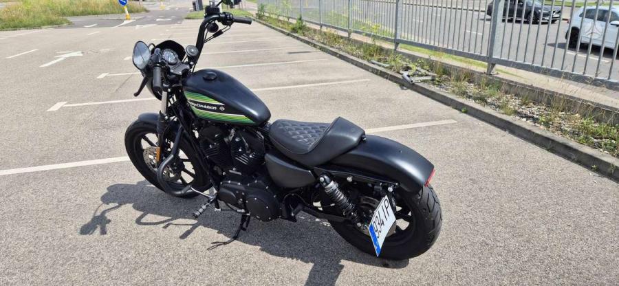 Черный Харли-Девидсон Sportster 2021 в Вильнюс, объемом двигателя 1.20 л и пробегом 4 тыс. км за 6999 €, фото 12 на AUTOMOTO.COM.LV