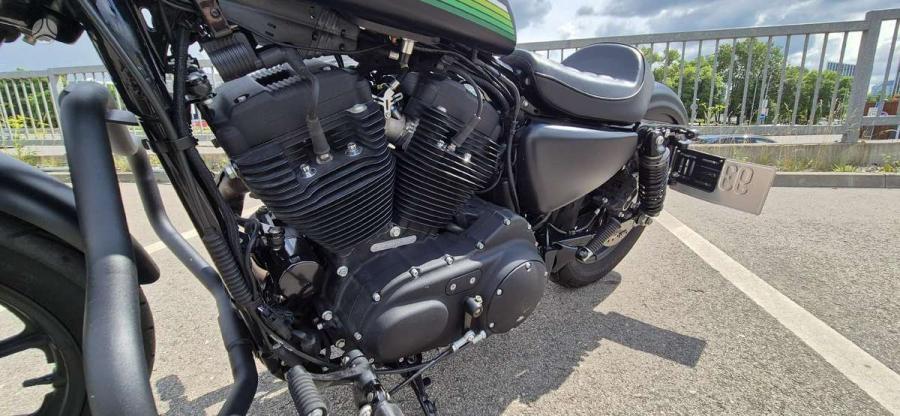 Черный Харли-Девидсон Sportster 2021 в Вильнюс, объемом двигателя 1.20 л и пробегом 4 тыс. км за 6999 €, фото 16 на AUTOMOTO.COM.LV
