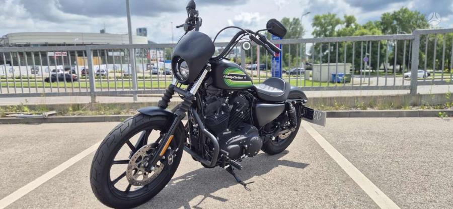 Черный Харли-Девидсон Sportster 2021 в Вильнюс, объемом двигателя 1.20 л и пробегом 4 тыс. км за 6999 €, фото 23 на AUTOMOTO.COM.LV