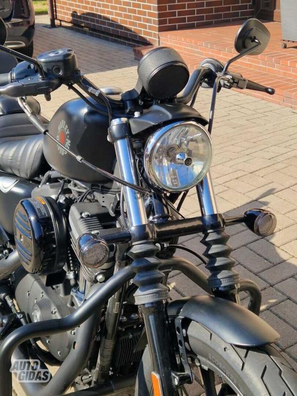Black Harley-Davidson Sportster 2021 in Klaipeda, with an engine capacity of 0.88 L and mileage of 9 thousand km for 6890 €, photo 3 on AUTOMOTO.COM.LV