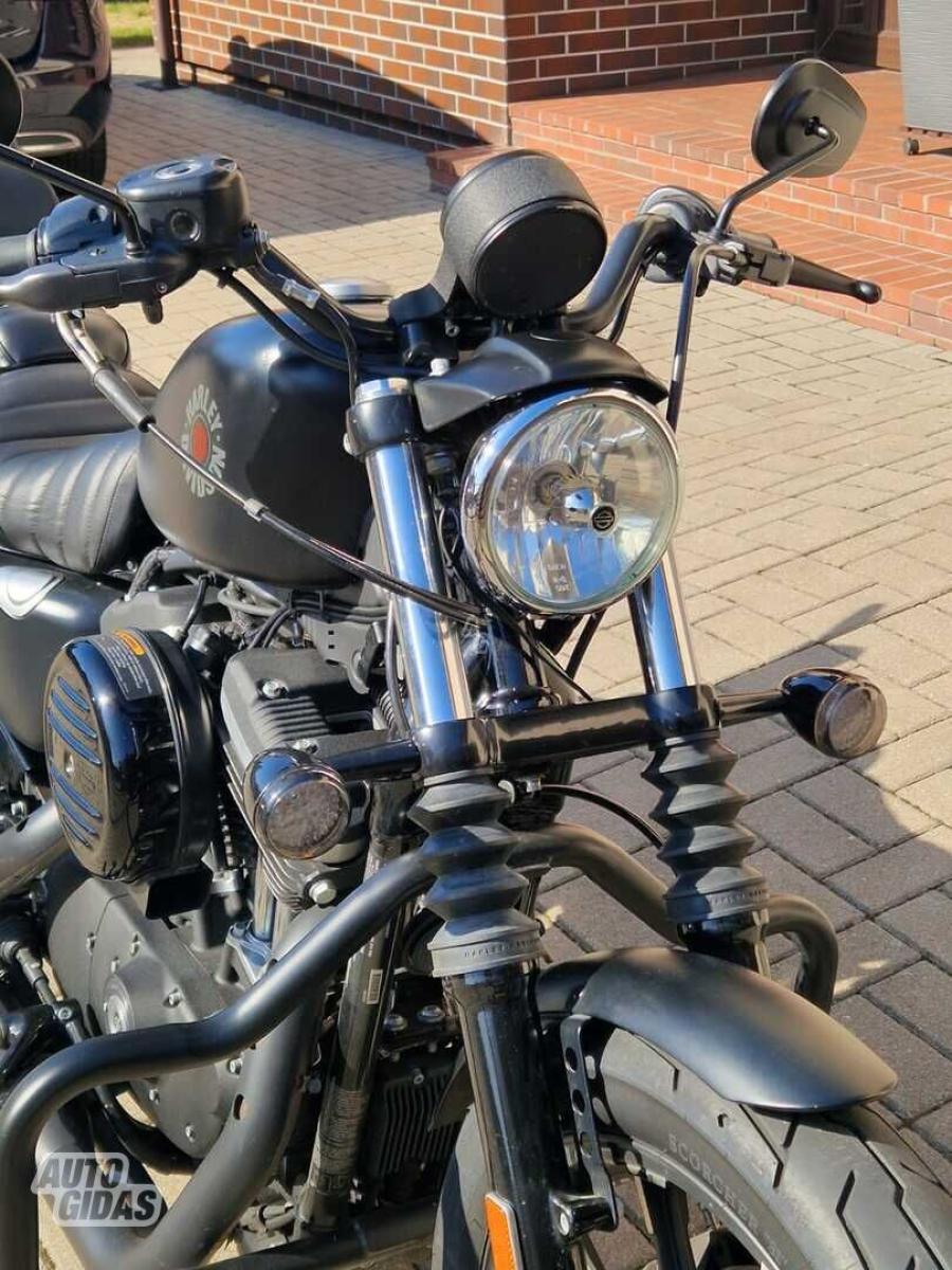 Black Harley-Davidson Sportster 2021 in Klaipeda, with an engine capacity of 0.88 L and mileage of 9 thousand km for 6890 €, photo 4 on AUTOMOTO.COM.LV