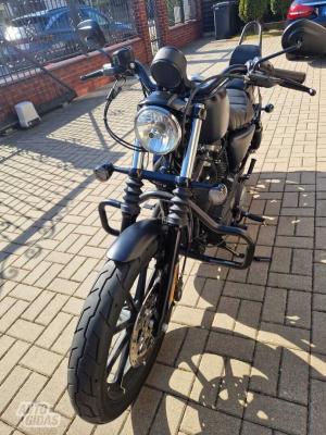 Black Harley-Davidson Sportster 2021 in Klaipeda, with an engine capacity of 0.88 L and mileage of 9 thousand km for 6890 €, photo 5 on AUTOMOTO.COM.LV