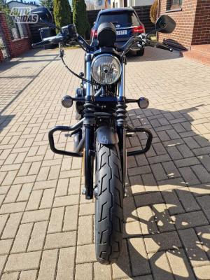 Black Harley-Davidson Sportster 2021 in Klaipeda, with an engine capacity of 0.88 L and mileage of 9 thousand km for 6890 €, photo 6 on AUTOMOTO.COM.LV