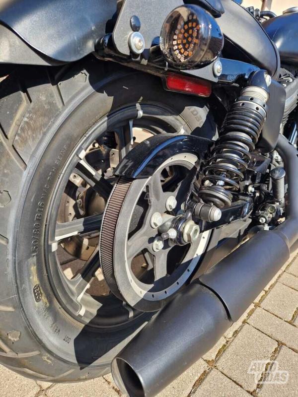 Black Harley-Davidson Sportster 2021 in Klaipeda, with an engine capacity of 0.88 L and mileage of 9 thousand km for 6890 €, photo 10 on AUTOMOTO.COM.LV