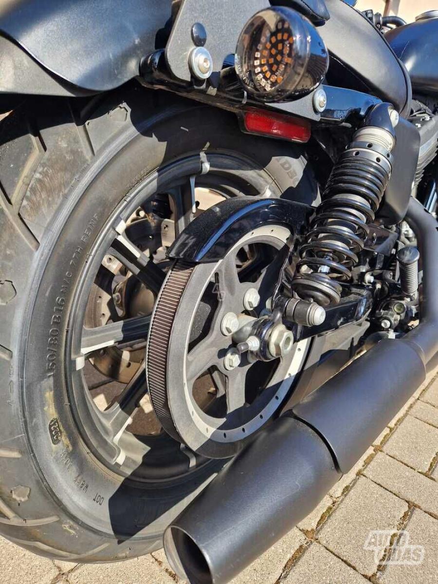 Black Harley-Davidson Sportster 2021 in Klaipeda, with an engine capacity of 0.88 L and mileage of 9 thousand km for 6890 €, photo 11 on AUTOMOTO.COM.LV