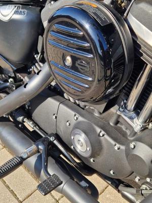 Black Harley-Davidson Sportster 2021 in Klaipeda, with an engine capacity of 0.88 L and mileage of 9 thousand km for 6890 €, photo 13 on AUTOMOTO.COM.LV