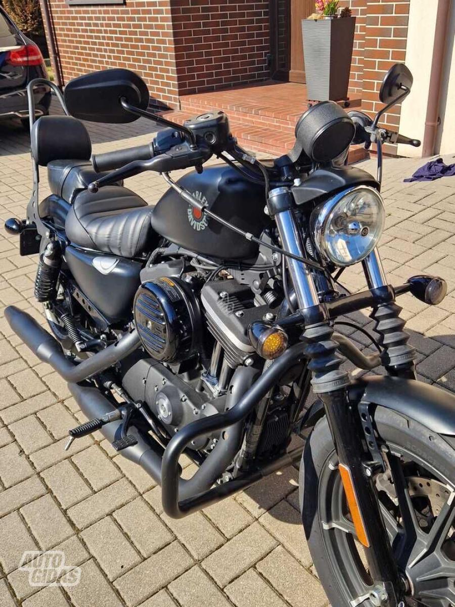 Black Harley-Davidson Sportster 2021 in Klaipeda, with an engine capacity of 0.88 L and mileage of 9 thousand km for 6890 €, photo 14 on AUTOMOTO.COM.LV